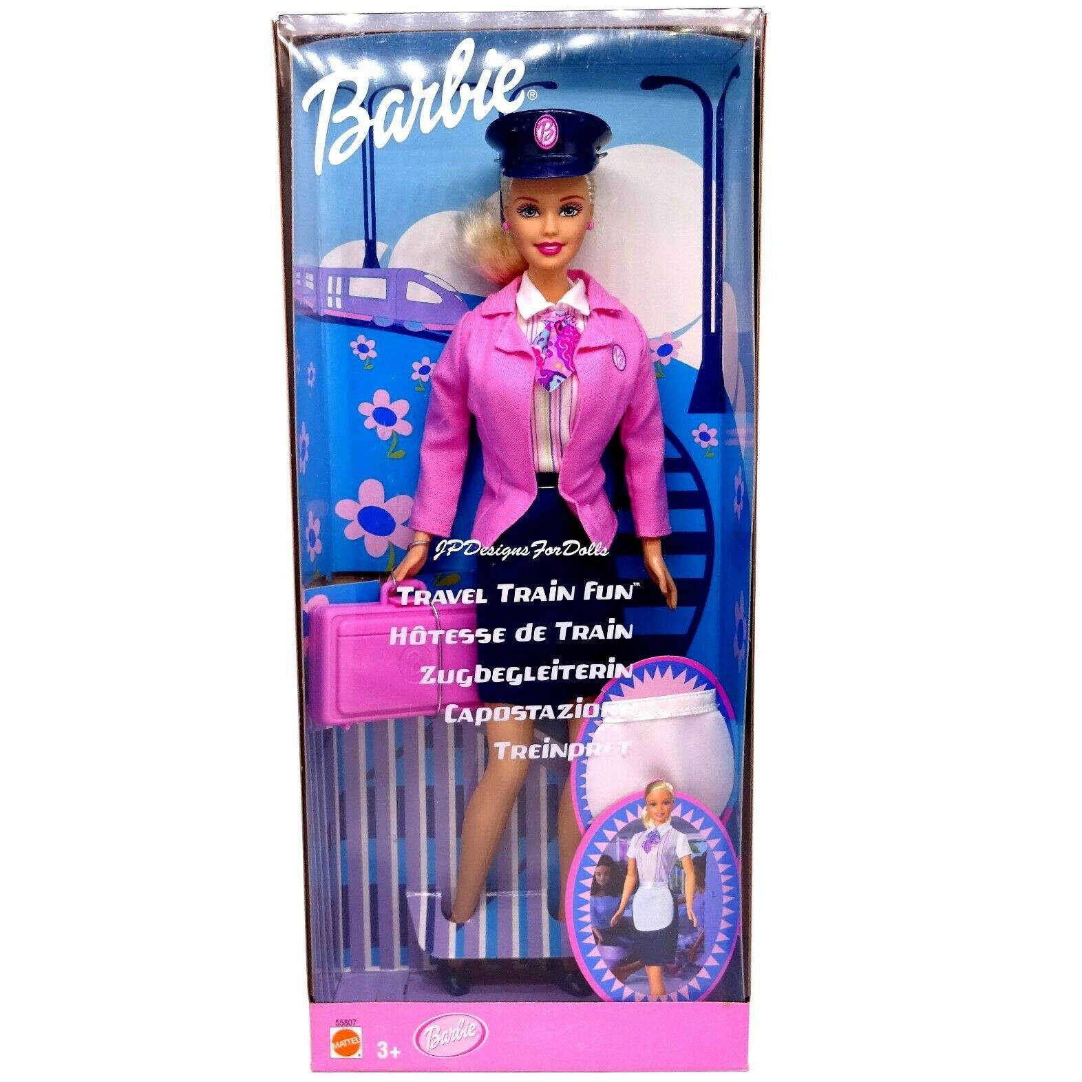 Кукла Барби - Путешествие на поезде (Barbie Travel Train Fun 2001 ...