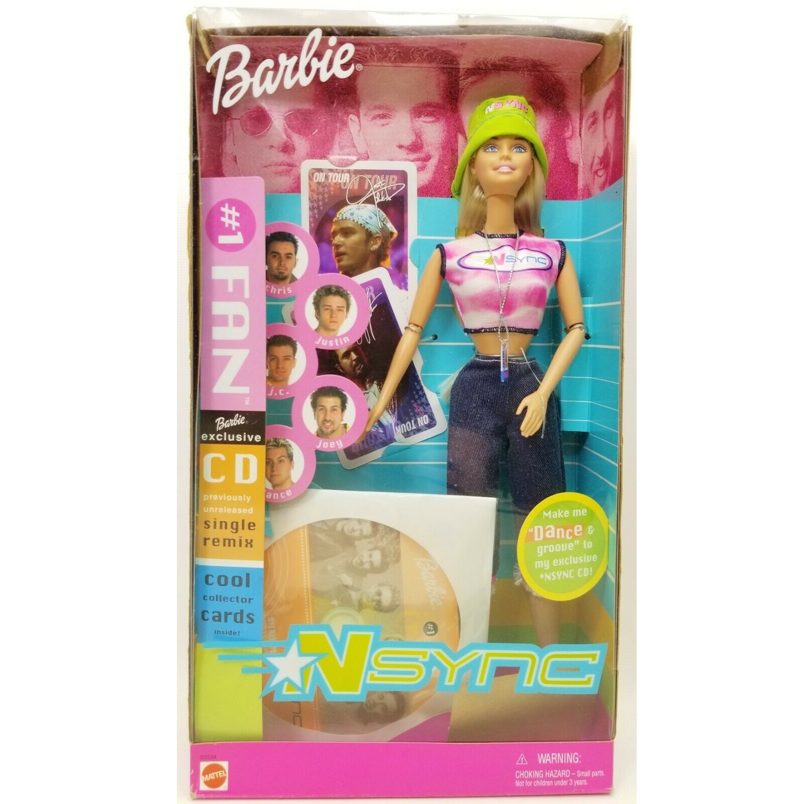 Кукла Барби - NSYNC #1 Fan (Barbie NSYNC #1 Fan 2000) - купить недорого ...